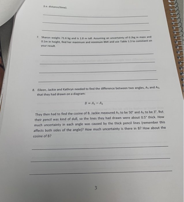 Solved 3. The height of a building is measured as 6.02 | Chegg.com