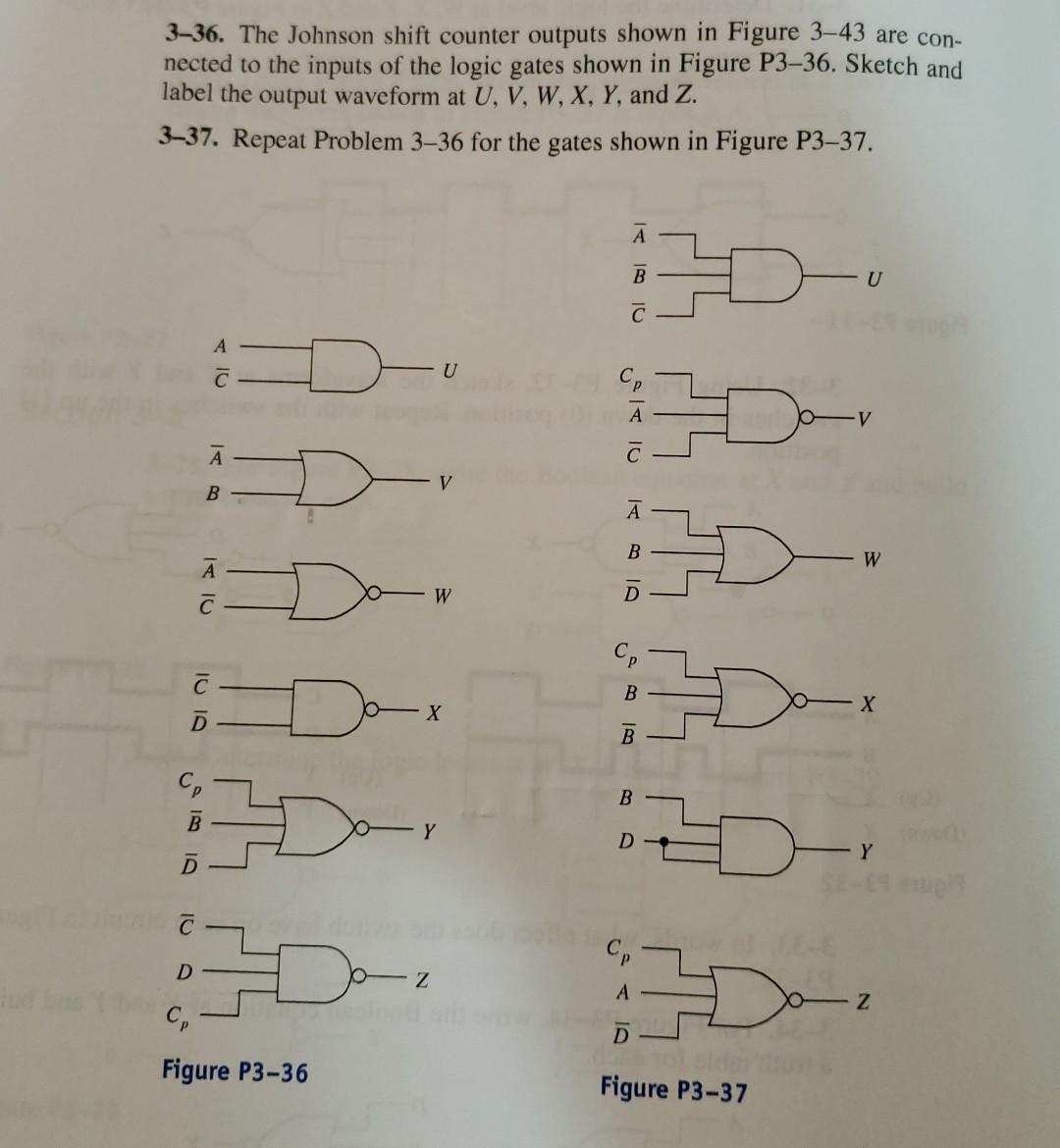Solved 3-10 Logic Gate Waveform Generation Using the basic | Chegg.com