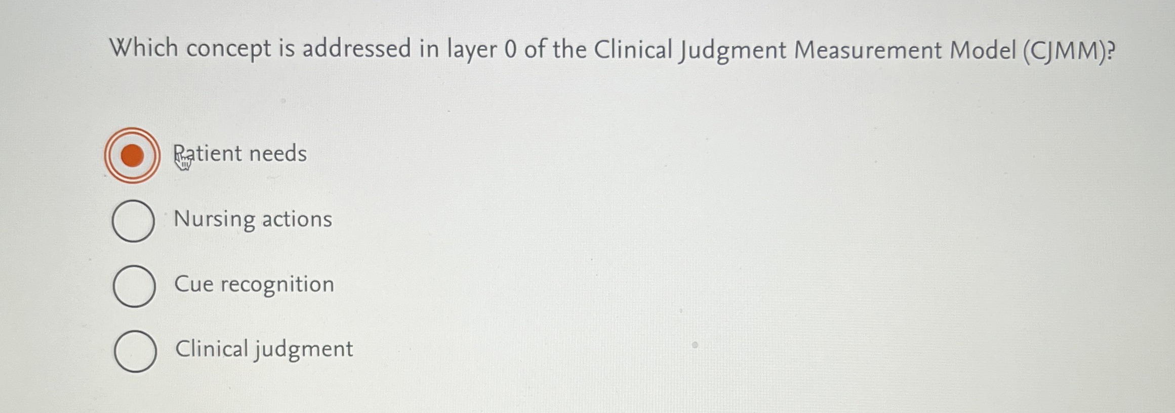 Solved Which concept is addressed in layer 0 ﻿of the | Chegg.com