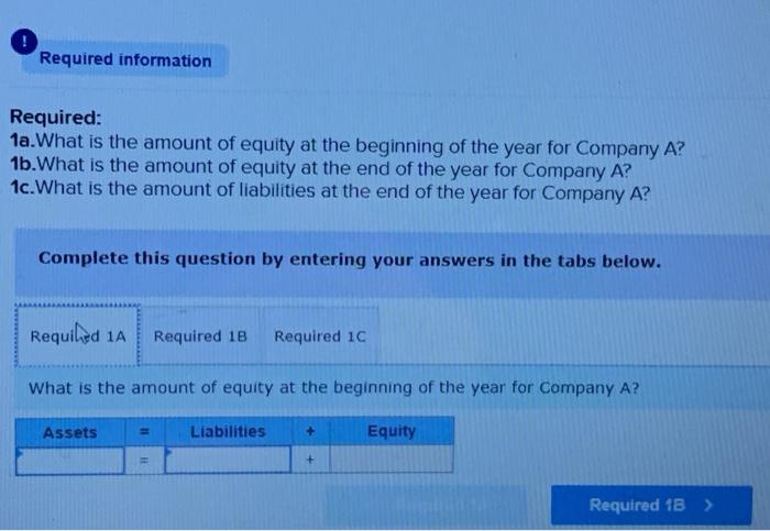 Solved Problem 1-2A (Algo) Computing missing information | Chegg.com