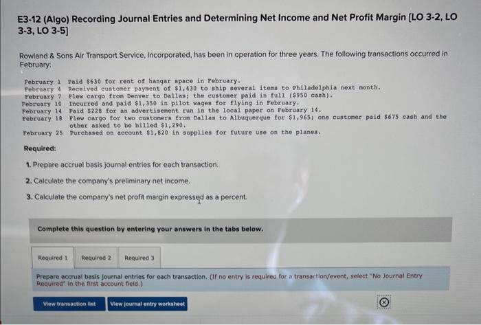 Solved calculate the companys preliminary net | Chegg.com