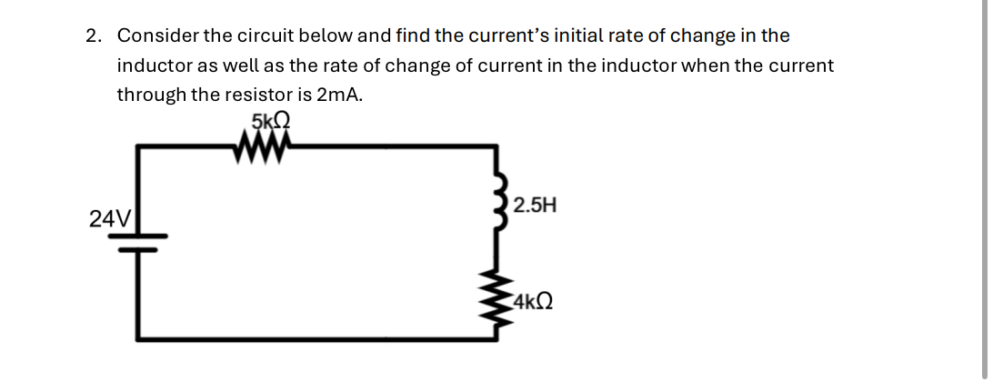 Solved Consider the circuit below and find the current's | Chegg.com