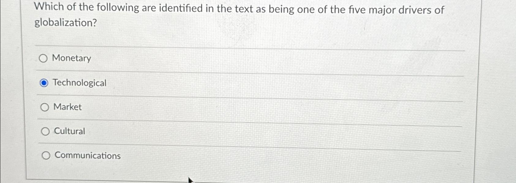 Solved Which of the following are identified in the text as | Chegg.com