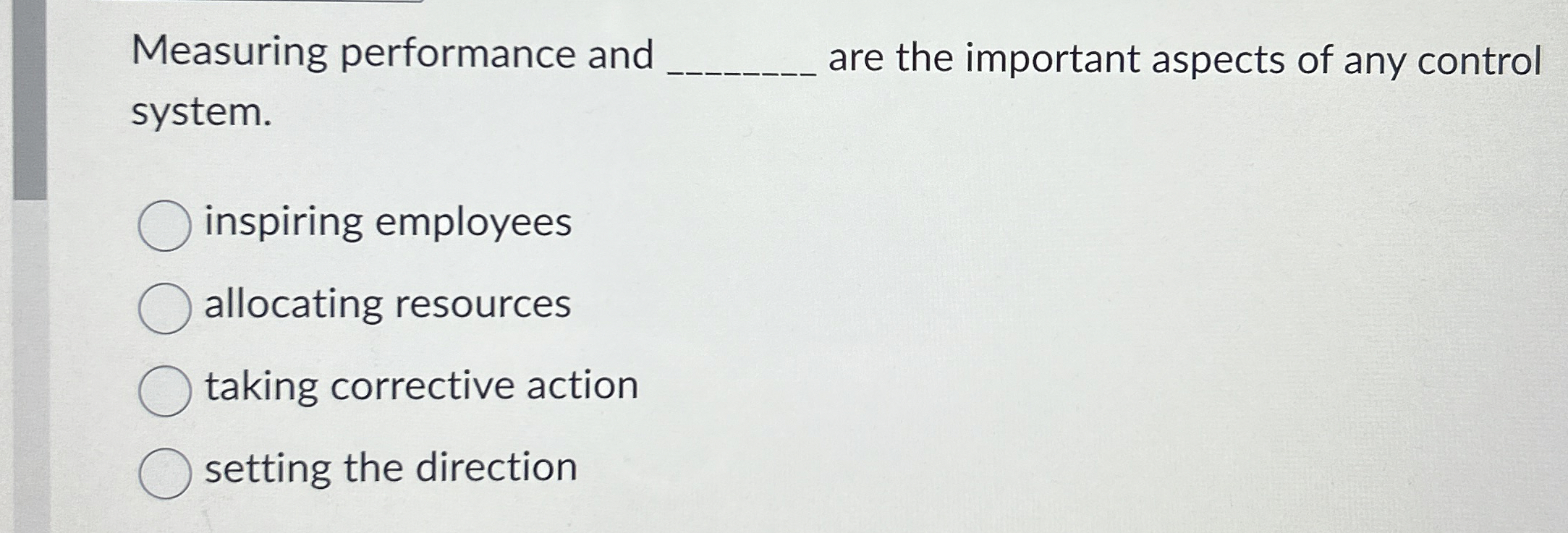 Solved Measuring performance and q, ﻿are the important | Chegg.com