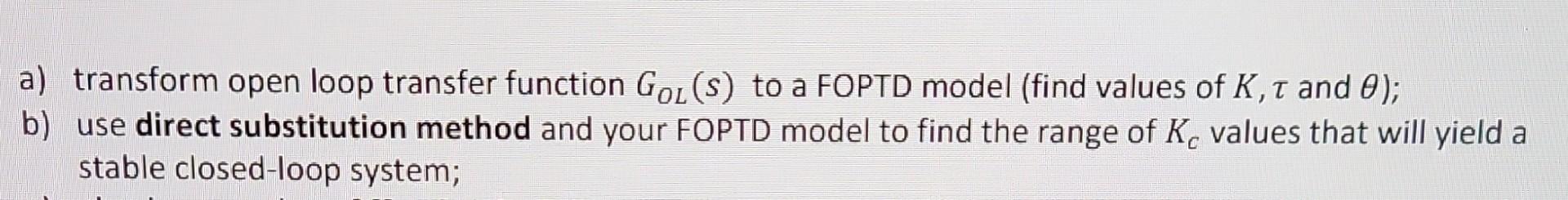 Solved A process control system contains the following | Chegg.com