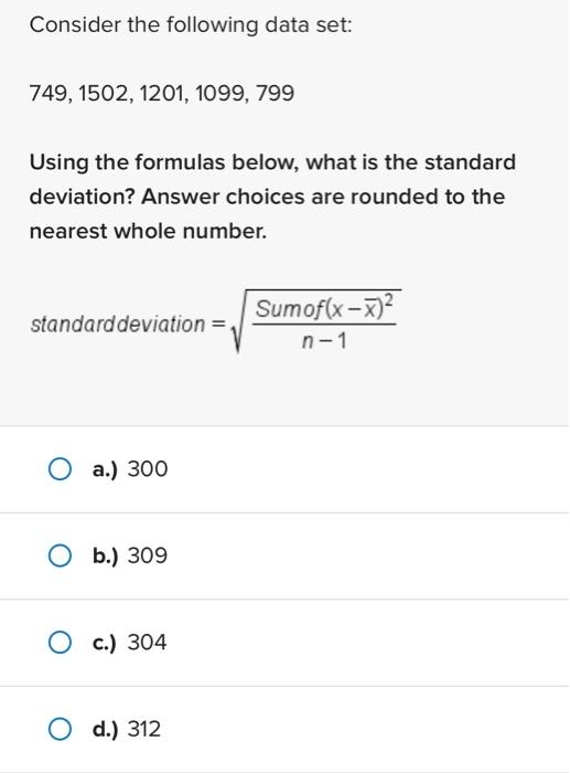 Solved The following values represent the average | Chegg.com