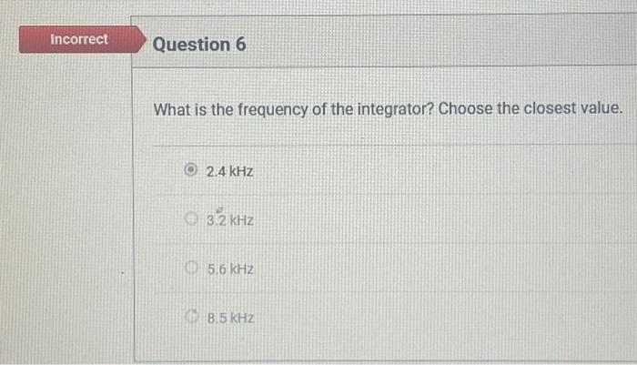 Solved What is the capacitance C value? 2nF 5nF 10nF | Chegg.com