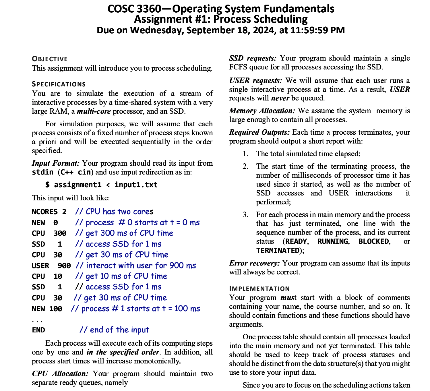 Solved i need help with a c++ ﻿program Assignment #1: | Chegg.com