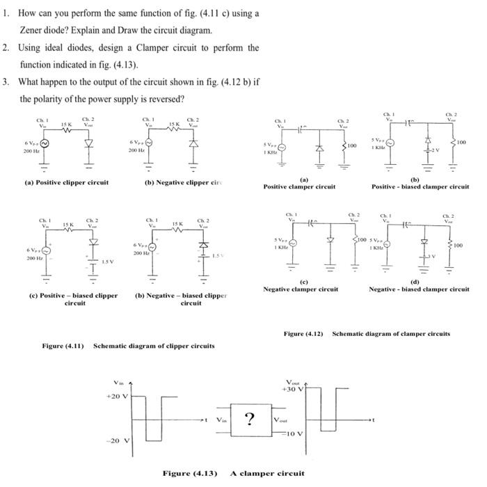 Solved 1. How can you perform the same function of fig. | Chegg.com