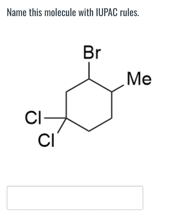 Solved Name this molecule with IUPAC rules. Name this | Chegg.com