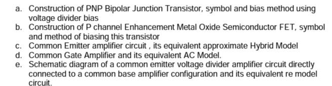 Solved a. Construction of PNP Bipolar Junction Transistor, | Chegg.com