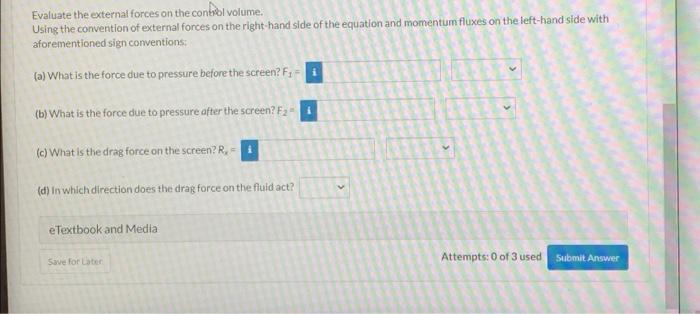 Solved A variable mesh screen produces a linear and | Chegg.com