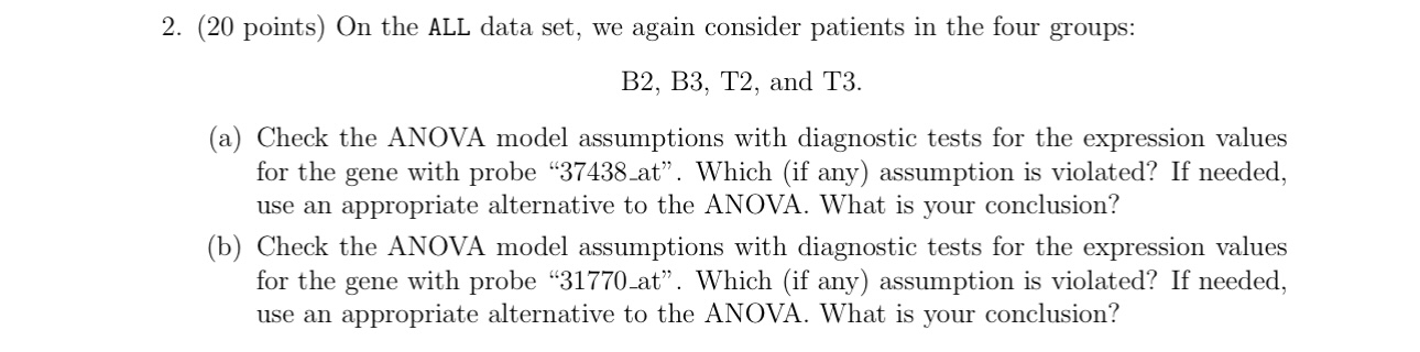 Solved Solve the following problem using R programming(20 | Chegg.com
