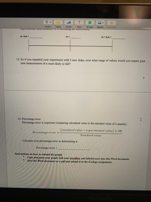 T Insert Table Chart Text Shape Media Comment | Chegg.com