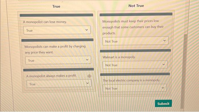 Solved The firm that controls a monopoly market is called a | Chegg.com