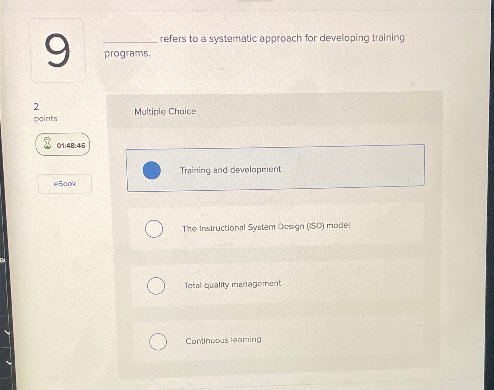 Solved refers to a systematic approach for developing | Chegg.com