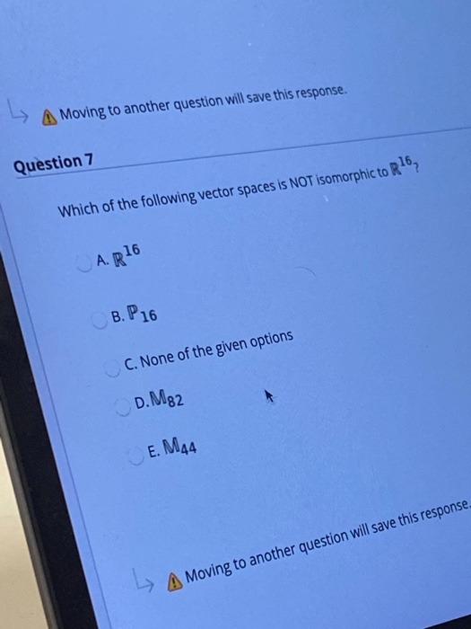 Solved A Moving to another question will save this response. | Chegg.com