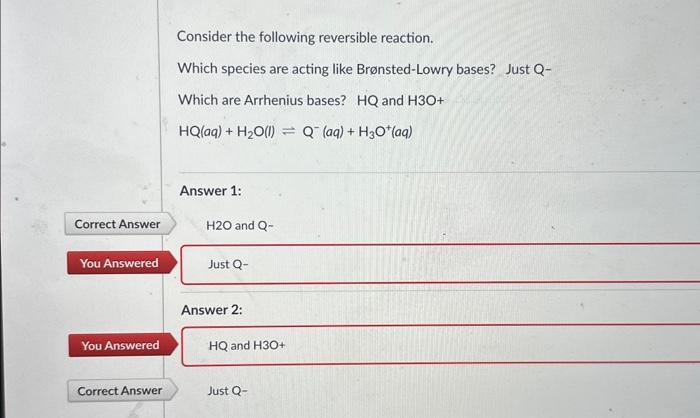Solved Consider the following reversible reaction. which | Chegg.com