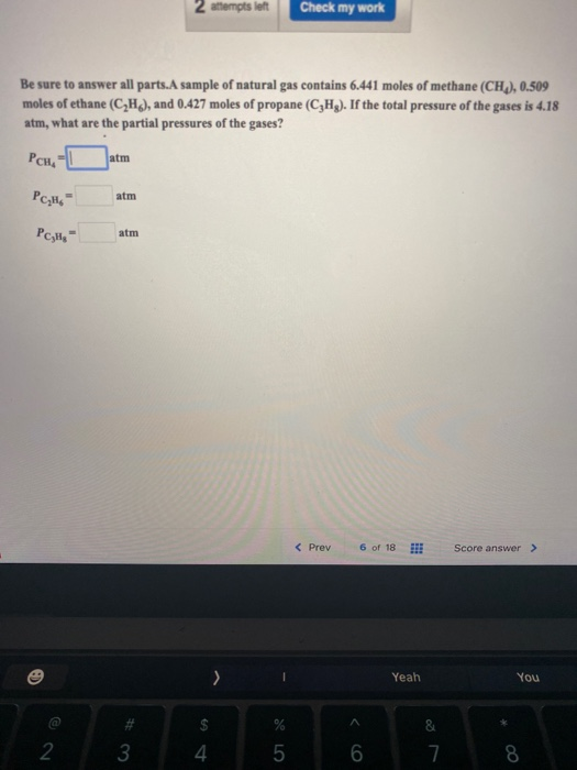 Solved 2 attempts left Check my work Be sure to answer all | Chegg.com