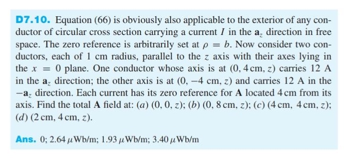 Solved 07.10. Equation (66) is obviously also applicable to | Chegg.com