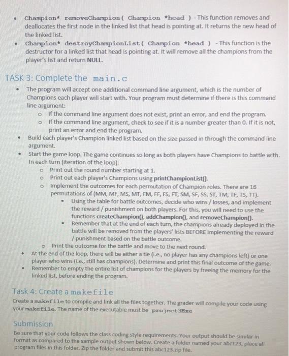 Overview The project is to create a turn-based | Chegg.com