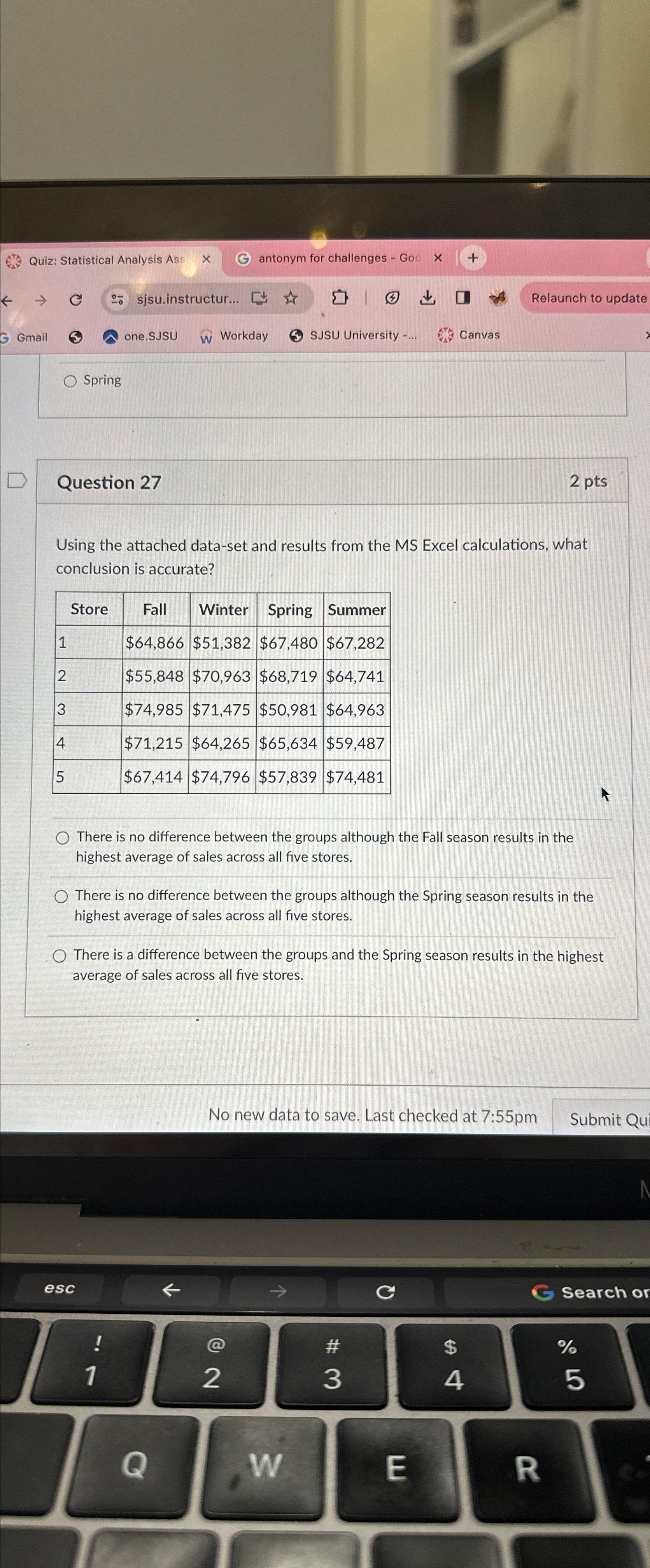Solved Question 272 ﻿ptsUsing the attached data-set and | Chegg.com