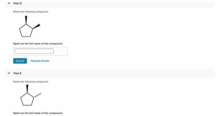 Solved Name the following compound: Spell out the full name | Chegg.com