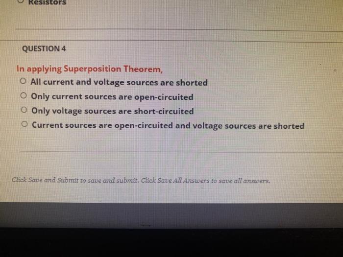 Solved QUESTION 4 1 points Save Answer In applying | Chegg.com