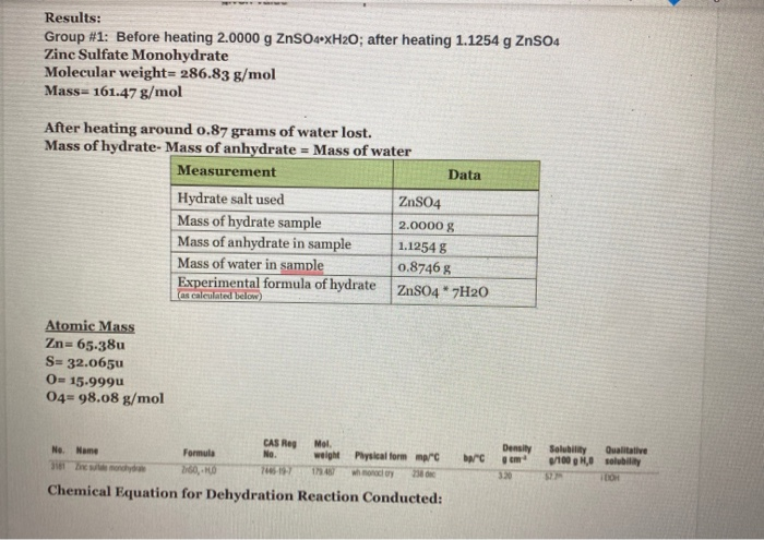 Solved Calculations: (neatly show all calculations, | Chegg.com