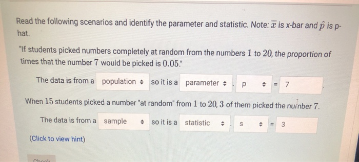 Solved Read the following scenarios and identify the | Chegg.com
