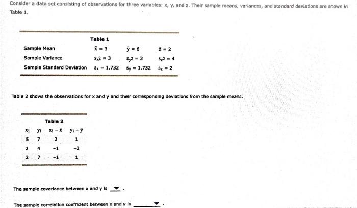 Solved Consider a data set consisting of observations for | Chegg.com