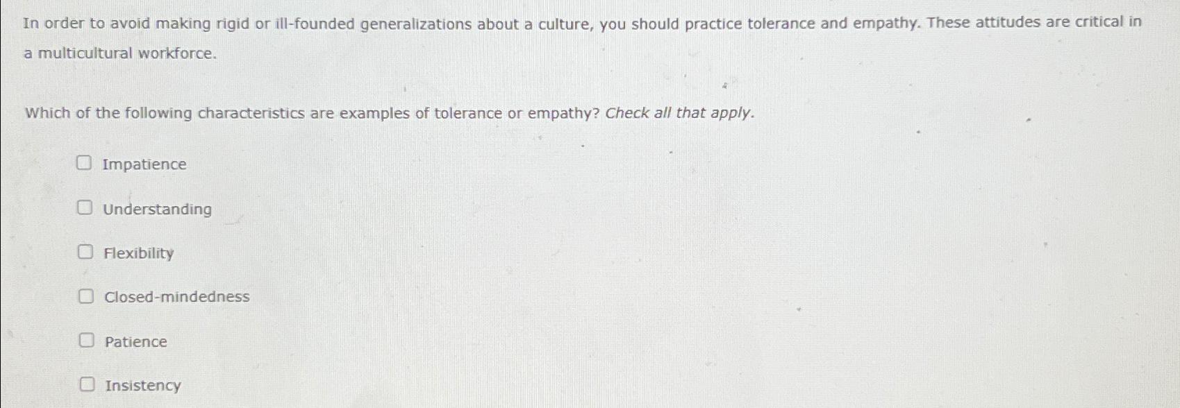 Solved In order to avoid making rigid or ill-founded | Chegg.com