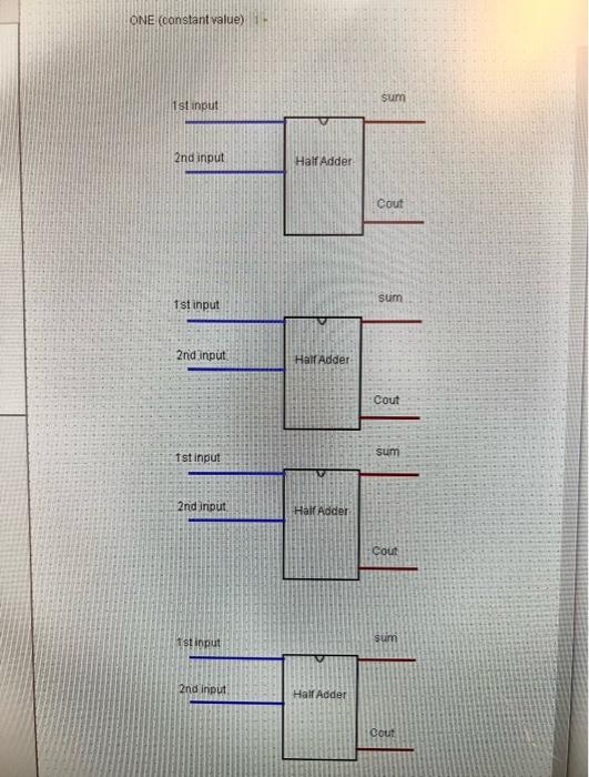 Solved 2. (20 pts) Design, using Logisim, a 4-bit | Chegg.com
