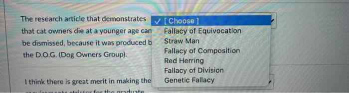 Solved The research article that demonstrates [Choose ] that | Chegg.com