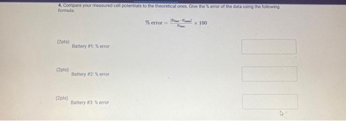 Solved Part I Data Summary (1pt) Battery at: Anode | Chegg.com