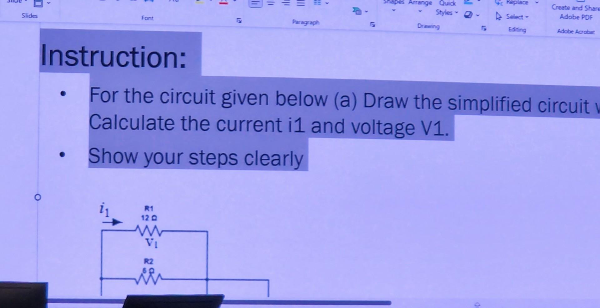 For the circuit given below (a) Draw the simplified | Chegg.com For the circuit given below (a) Draw the simplified | Chegg.com