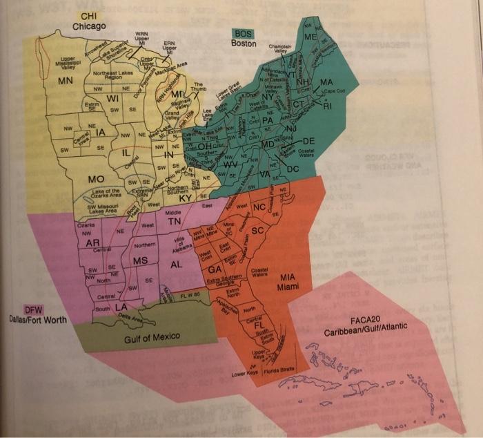 Obtain an Area Forecast (FA) in text format for one | Chegg.com