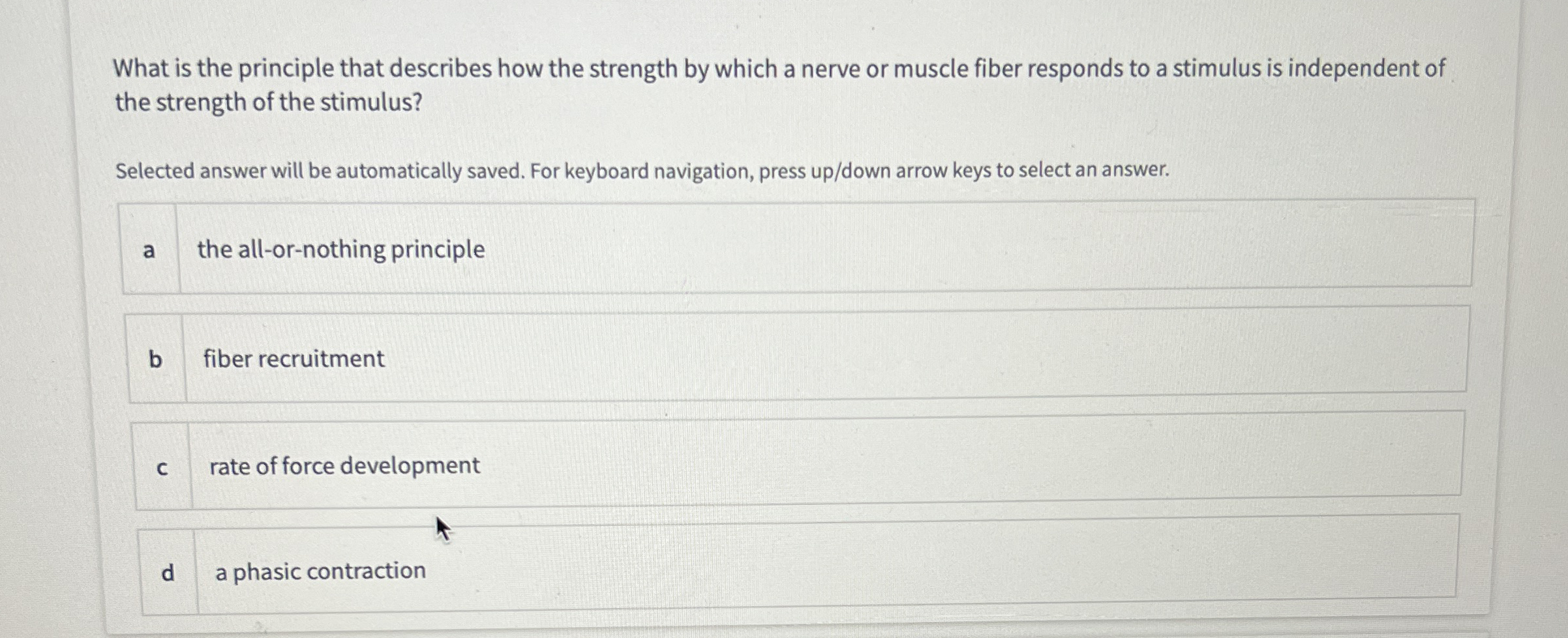 Solved What is the principle that describes how the strength | Chegg.com