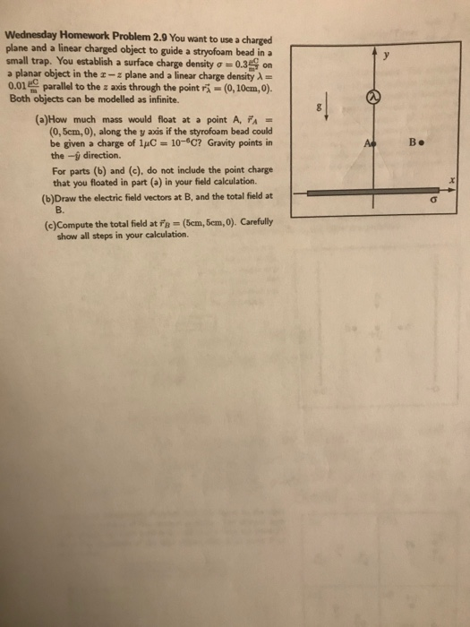 Solved Wednesday Homework Problem 2.9 You want to use a | Chegg.com
