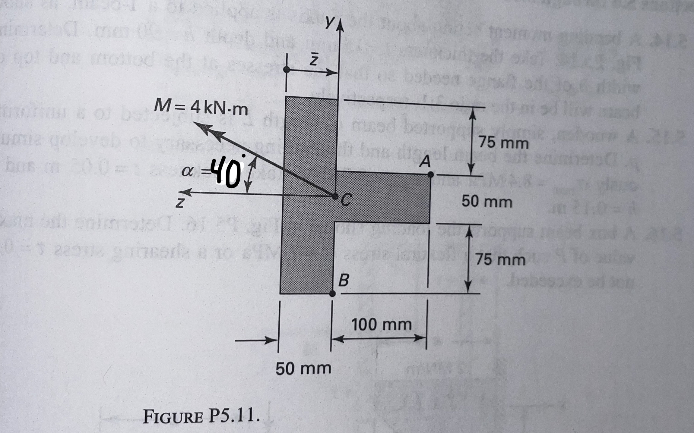 Solved 5.11. ﻿As shown in the cross section in Fig. P5.11, | Chegg.com