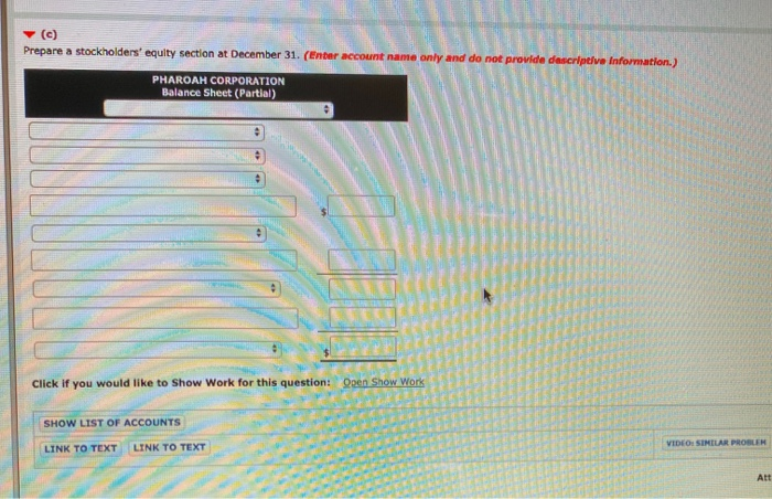 Solved Problem 14-01A -c (Part Level Submission) (Video) On | Chegg.com