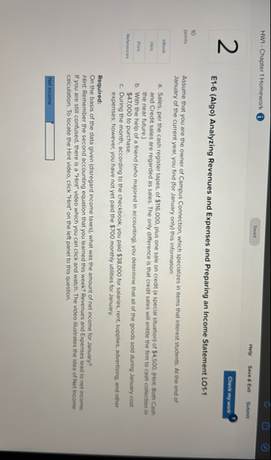 Solved HWI - ﻿Chapter 1 ﻿Homework (i)StevedHelpSawe 8 | Chegg.com