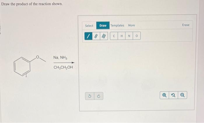 Solved Draw the product of the reaction shown. CH3CH2OH NH3 | Chegg.com