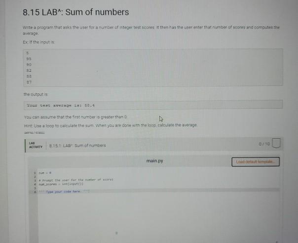 Solved python please Write a program that asks the user for | Chegg.com