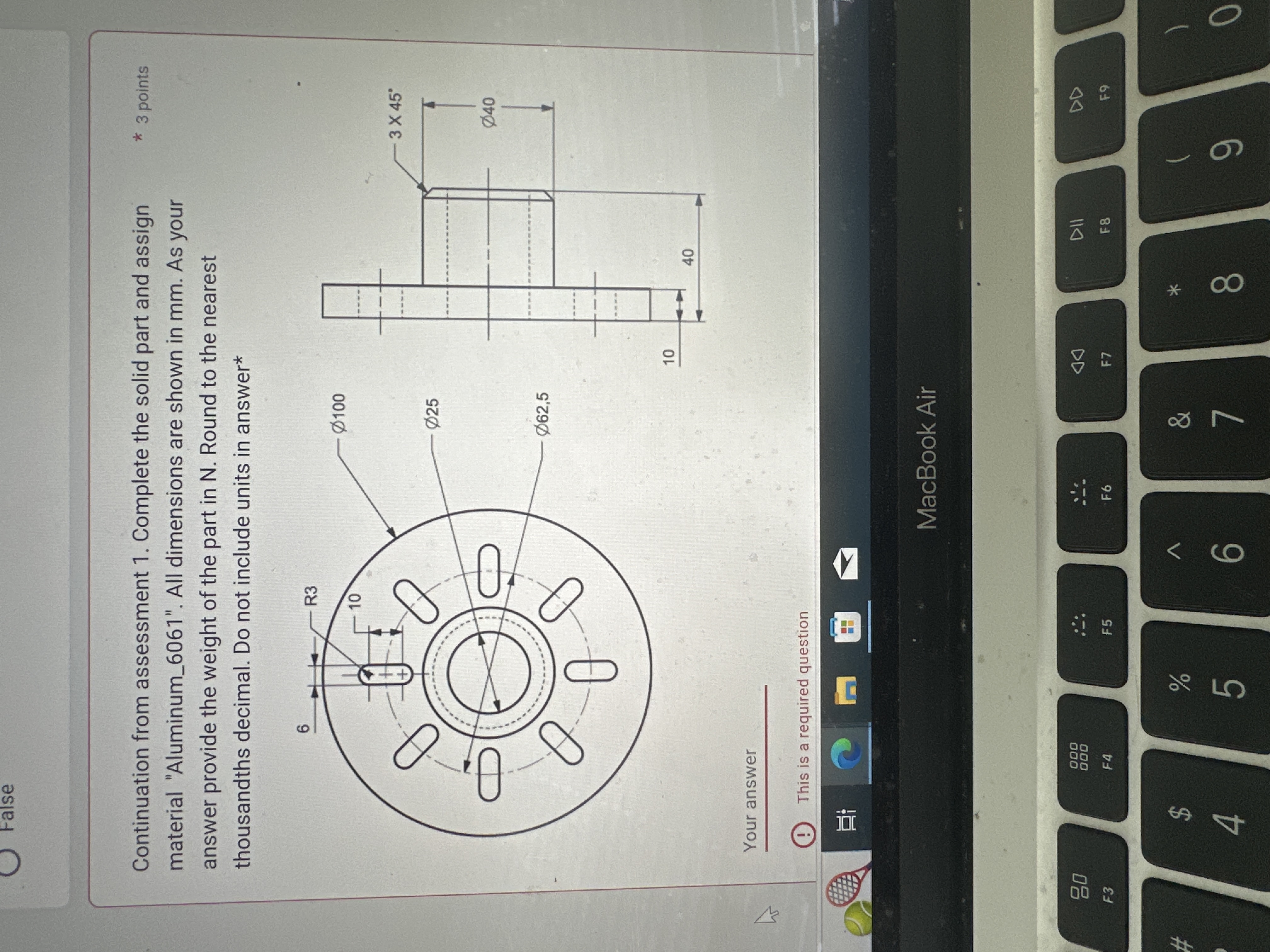 Solved Continuation from assessment 1. ﻿Complete the solid | Chegg.com