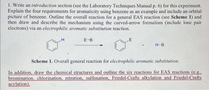 Solved 1. Write an introduction section (see the Laboratory | Chegg.com
