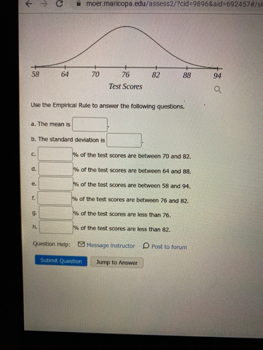 Solved + c moer.maricopa.edu/assess2/?cid=9896&aid=692457#/s | Chegg.com