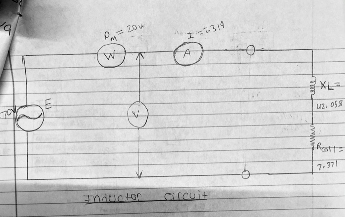 d) Draw the current/voltage vector diagram using IR | Chegg.com