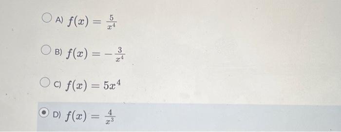 Solved The graph below represents a power function f(x)=kxp. | Chegg.com
