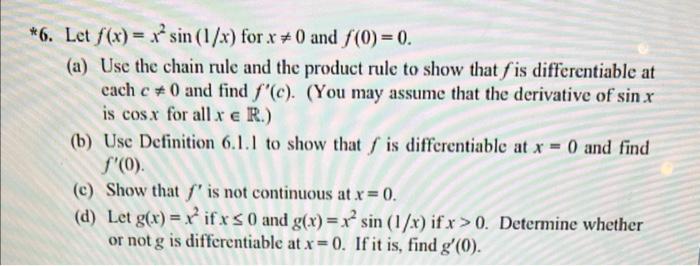 Solved 19. Let f be differentiable on an open interval l | Chegg.com